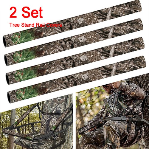 2 Sets Tree Stand Rail Covers for Treestand Ladder & Climbing Tripod ...