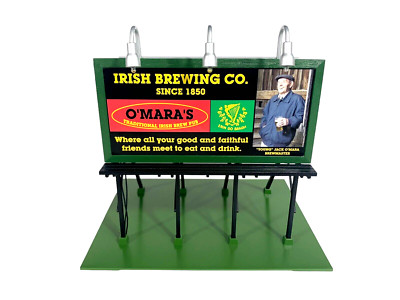 30-90360 MTH O-Gauge O-Mara's Irish Brewing Co. Lighted Billboard | eBay