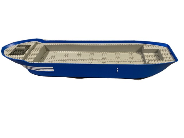 Lego City Line 23" Ocean Liner Blue Ship Boat Hull ONLY City Harbor ...