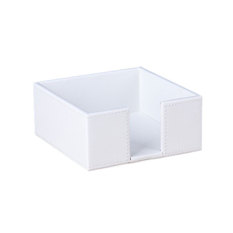 PU Leather Square Cocktail Napkin Holder Tissue Box Paper Serviette ...