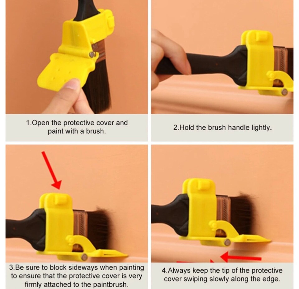 Edger Paint Brush Edger Brush Tool Multifunctional for Home Wall Room ...