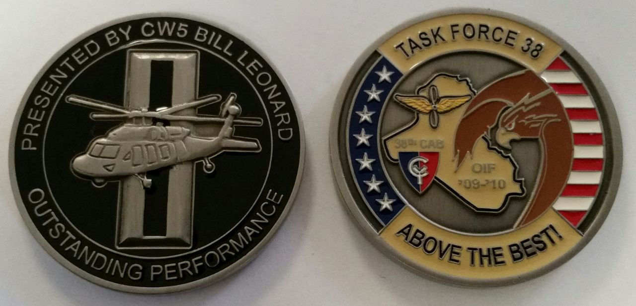 US Army Task Force 38 Presented By CW5 Bill Leonard Outstanding ...