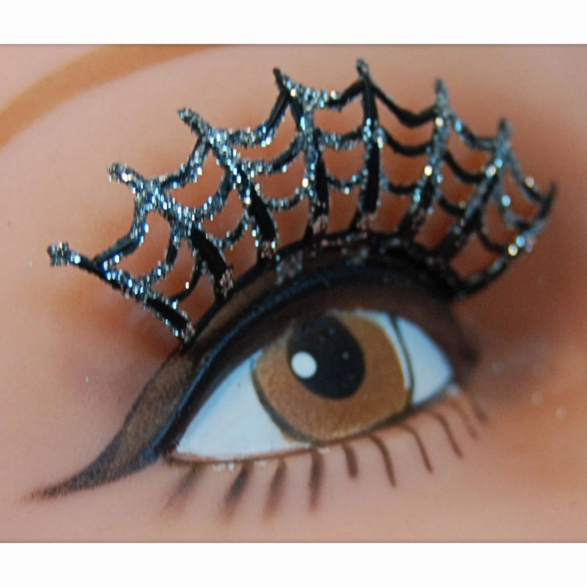 Spider Web Eyelashes