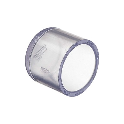 GRAINGER APPROVED H447015LS Cap, 1 1/2 in, Schedule 40, Socket,Clear ...