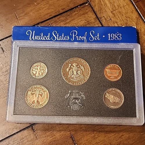 1983-S US Mint Proof Set 5 Coin Set OGP Original Government Packaging | eBay