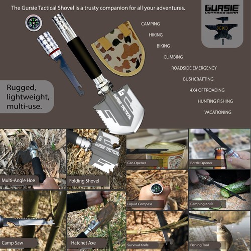 Survival Axe: Cut Through Any Obstacle, Powerful, All-Terrain Survival Axe, IFAK | eBay