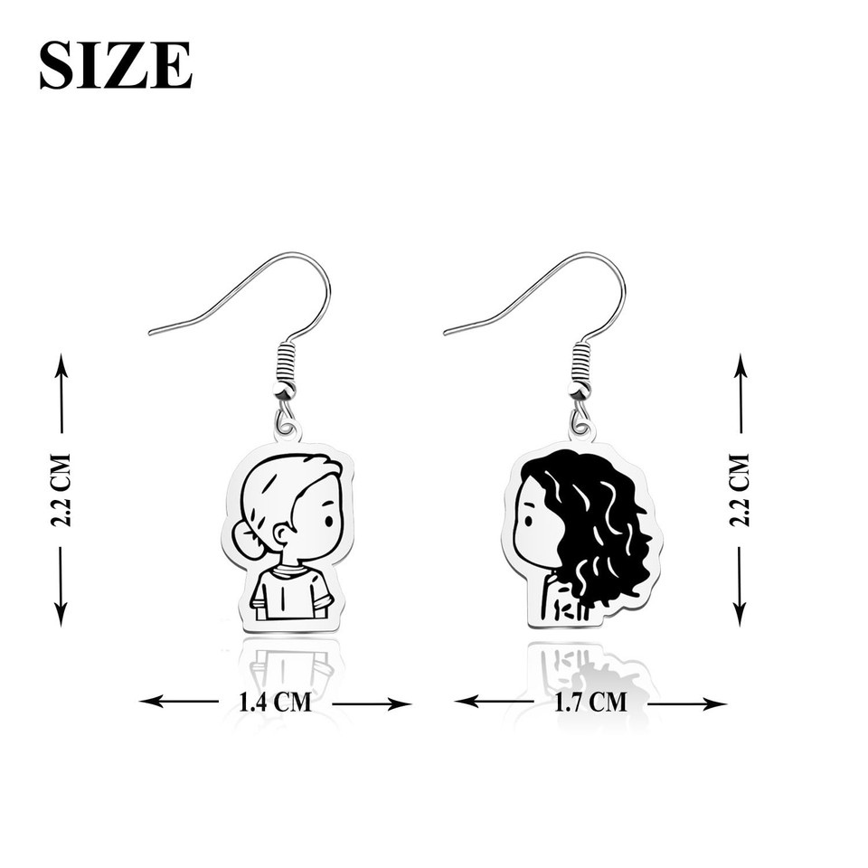 TV Show Inspired Gift TV Show Fan Earrings TV Show Jewelry Lesbian TV ...