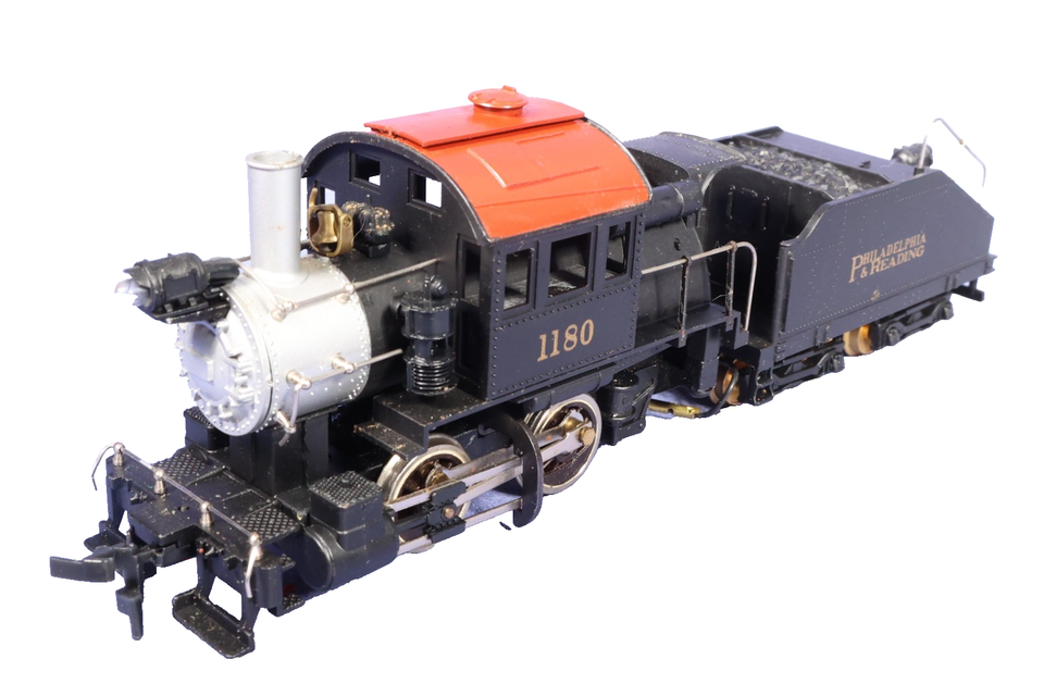 Mantua HO Philadelphia & Reading Camelback 0-4-0 Steam Engine & Tender 1180 | eBay