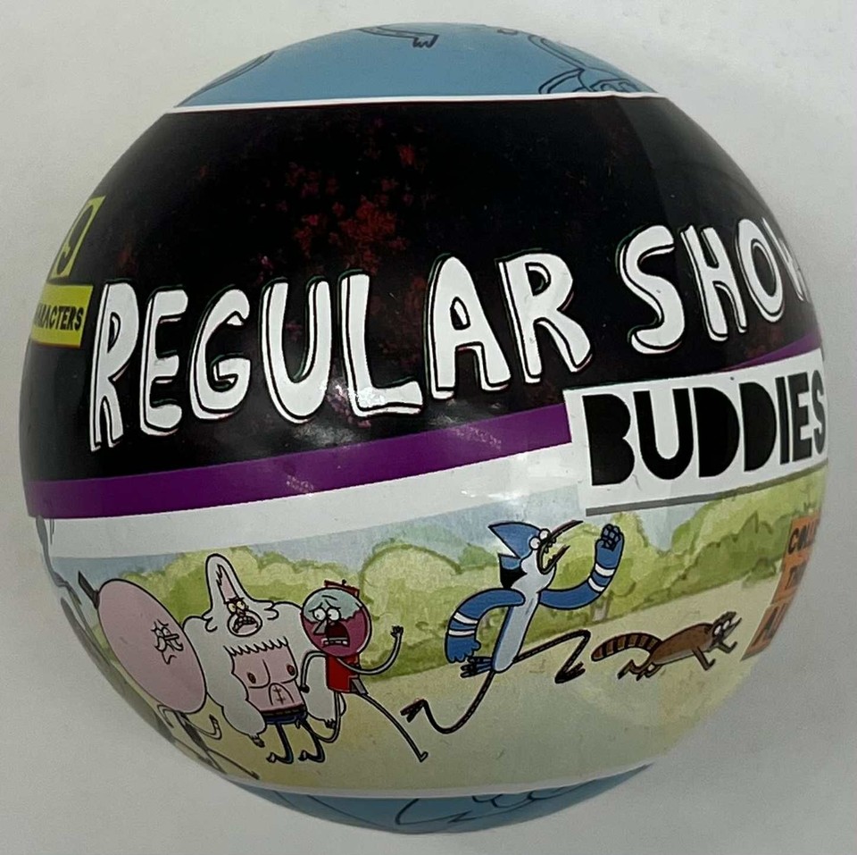 Regular Show Rigby Mordecai Blind Ball Figure New Official Exclusive ...