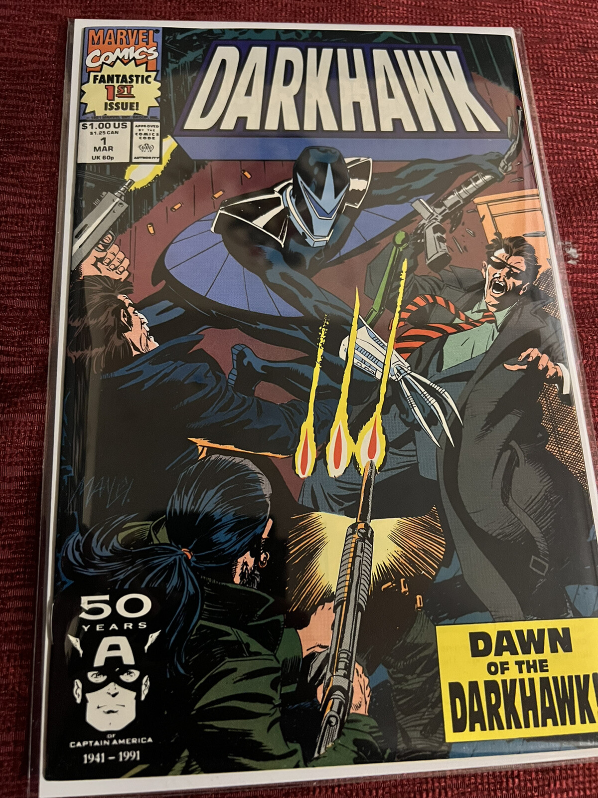 Darkhawk+%231+%28Mar+1991%2C+Marvel%29 for sale online | eBay