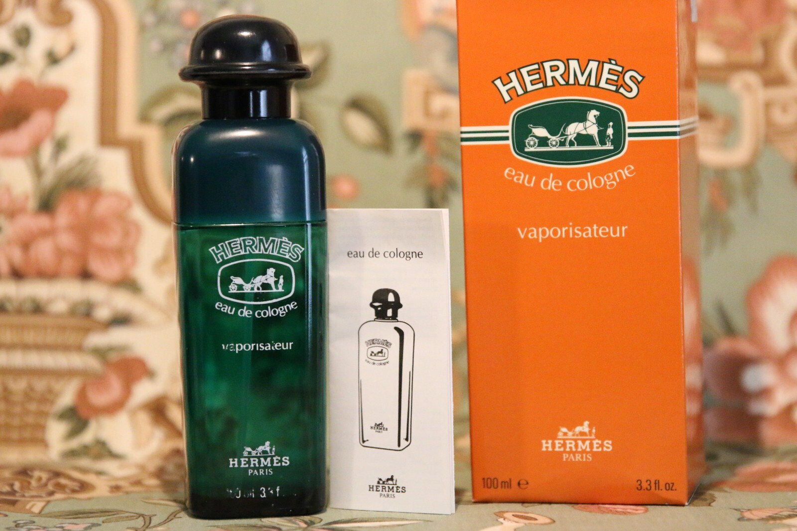 EAU D'ORANGE VERTE COLOGNE by HERMES 3.3oz EDC Spray VINTAGE NIB | eBay