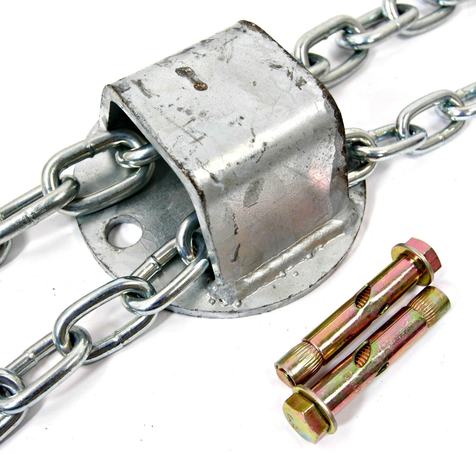 Wall & Ground Security Chain ANCHOR + FIXINGS Bike Motorbike Scooter ...