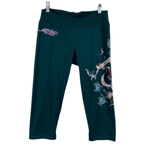 Ed Hardy Sport workout leggings size M | eBay