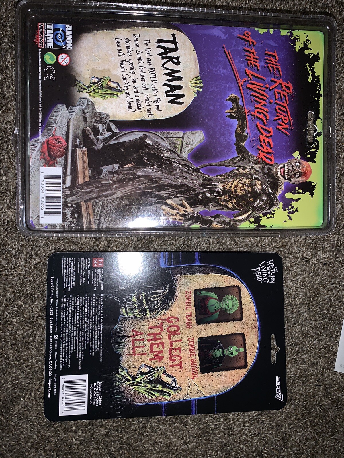 RETURN OF THE LIVING DEAD Tarman Figure NEW! Amok Time With Bonus ...