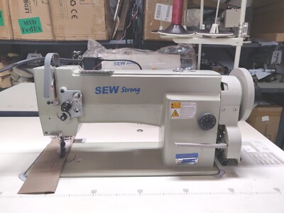 Sew Strong Upholstery Sewing Machine, Stand, Servo Motor & LED Lamp | eBay