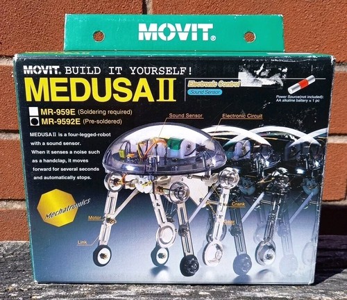 Movit Medusa II Sound Activated Robot Build It Yourself Mechatronic ...