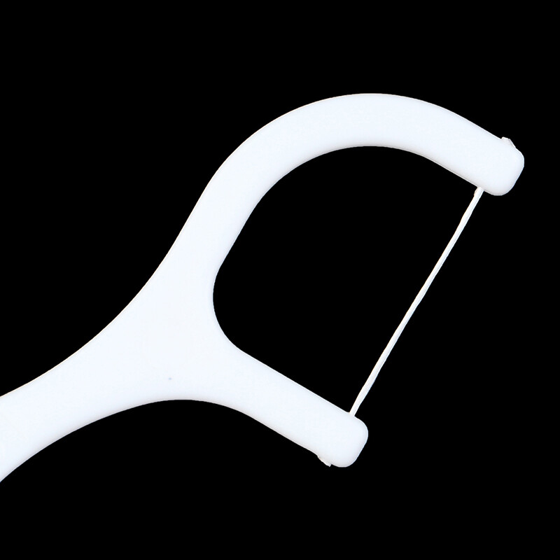 50Pc Dental Floss Flosser Pick Tooth Cleaning Interdental Pick Oral ...