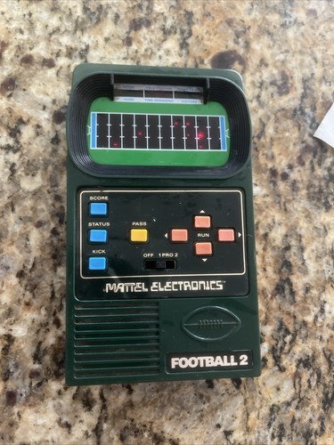 Mattel Classic Football 2 Handheld Electronic Video Game (43567) | eBay