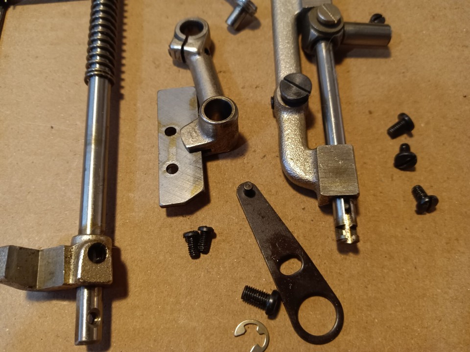 Vintage Carl's Tacony 860 Dial Sew Sewing Machine Presser Bars Parts ...