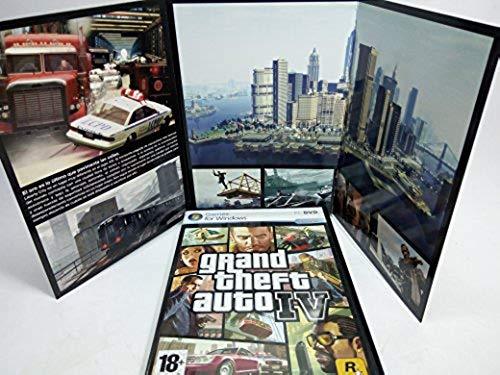 GRAND THEFT AUTO GTA IV DE PC EDICIÓN CAJA CARTÓN COLECCIONISTA | eBay