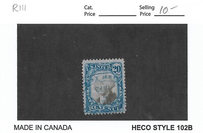 20c 2nd Issue Revenue Tax Stamp, Sc # R111, used. Nice Canx (55898) | eBay