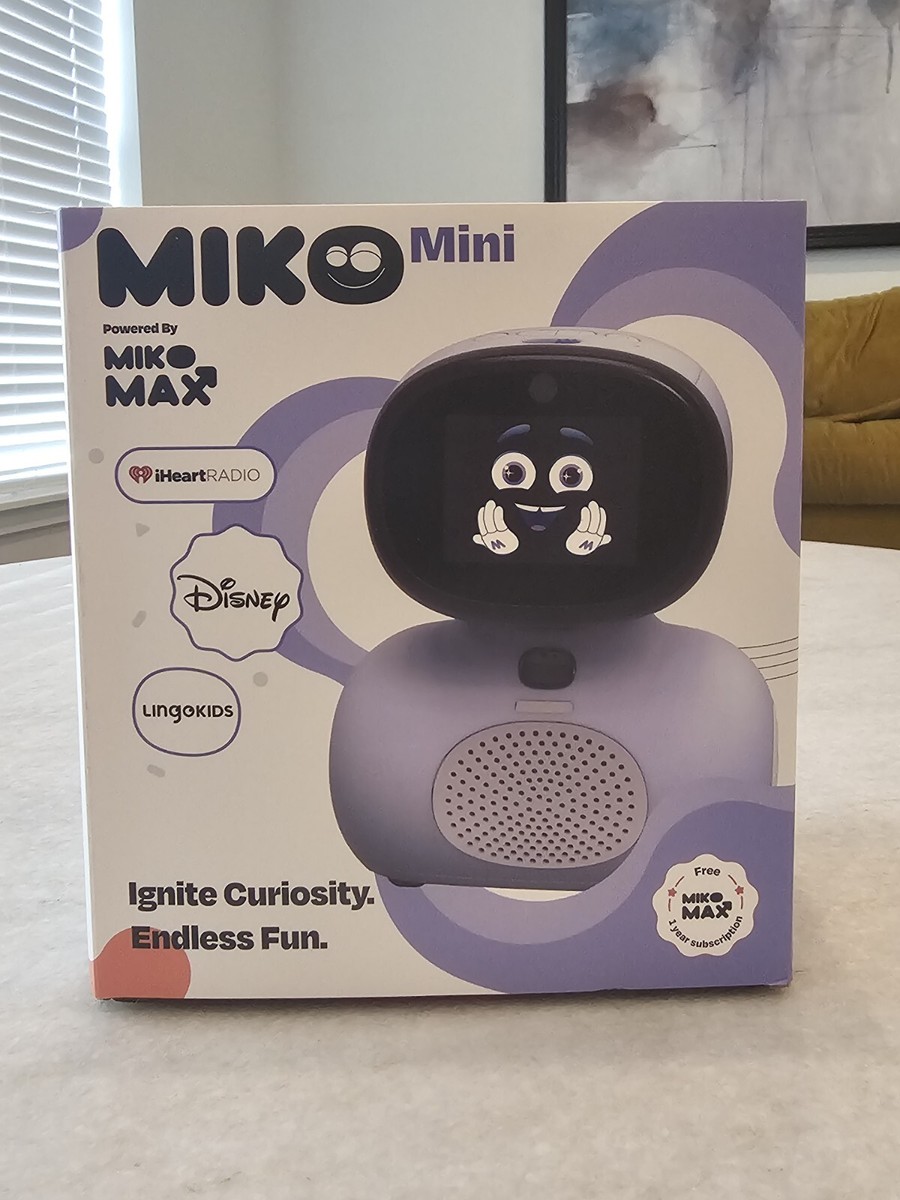 Aibi Pocket Pet Miko Robot - Blue: AI Robot For Kids Miko Mini