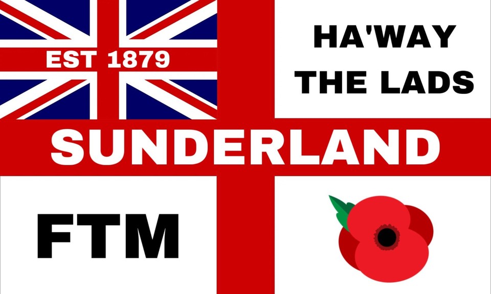SUNDERLAND FLAG. 5FT x 3FT. BRAND NEW | eBay UK