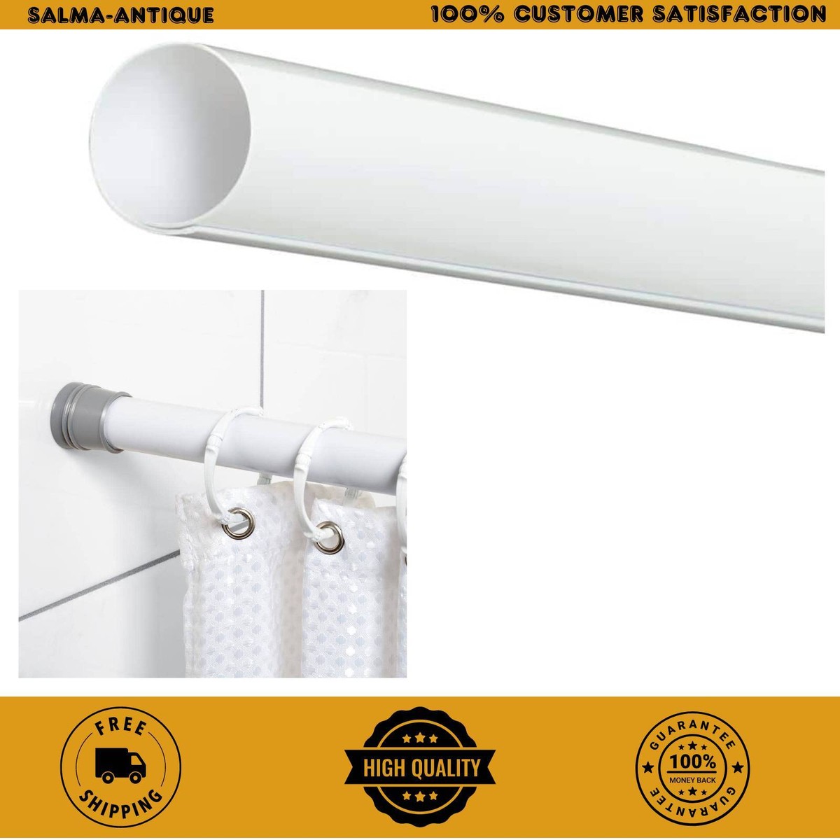 Shower Curtain Rod Covers