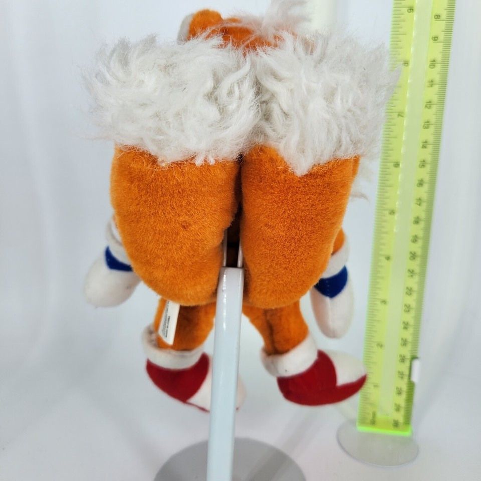 Sonic The Hedgehog Plush 1997 SEGA WORLD SYDNEY Tails 8" EXTRMELY RARE ...