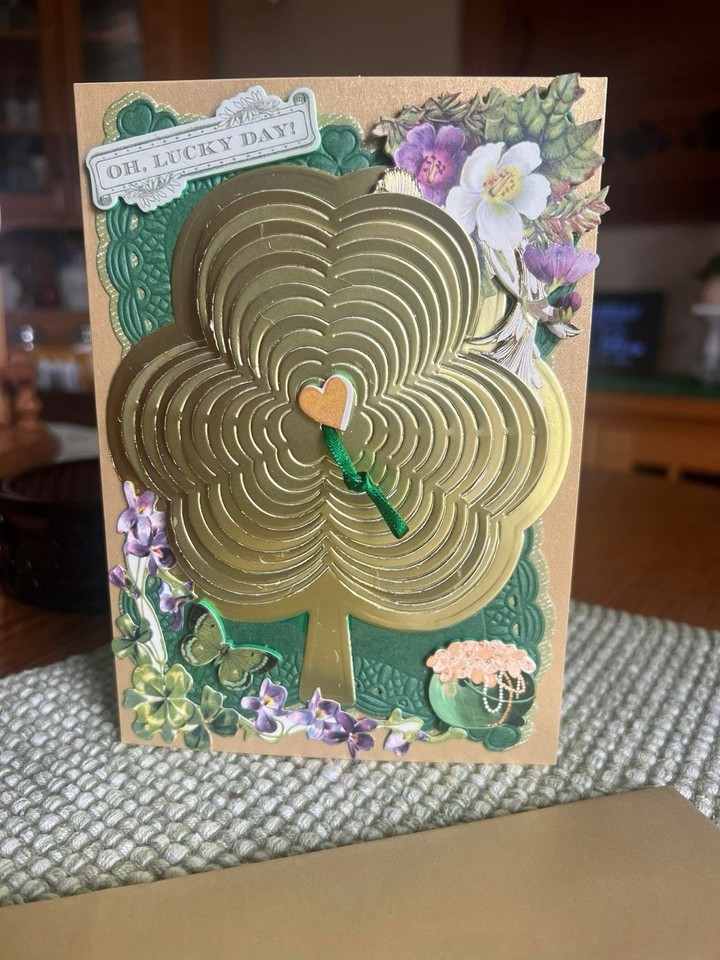 Anna Griffin Shamrock Kirigami Dies, Cuts Perfectly, Small & Large Dies ...