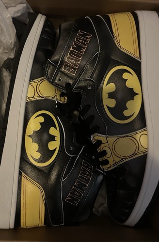Custom Nike Jordan Air Force 1 High BATMAN Vintage Size 13 | eBay