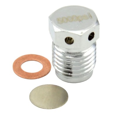 Burst Safty Disc Assembly Chromed Brass Material Maximum Pressure ...