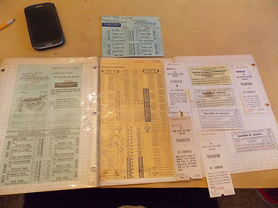 11 1950s-70s LIRR Long Island Railroad Tickets Worlds Fair Etc WOW | eBay