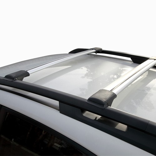 Raised Rail Top Mount Cross Bars Cargo Carrier Roof Rack Fit 07-15 ...
