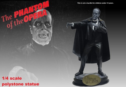 The Phantom of the Opera 1/4 polystone statue figure Frankenstein ...