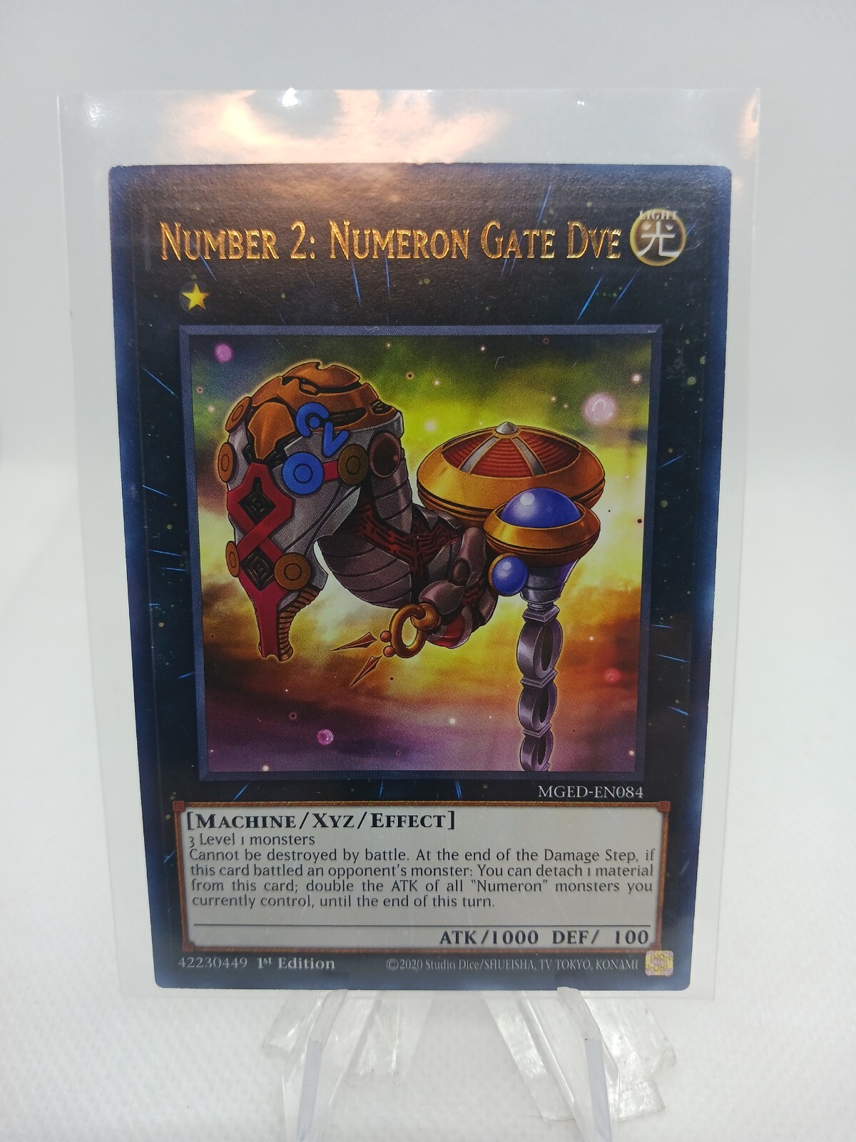 Yu-Gi-Oh! TCG Number 2: Numeron Gate Dve Maximum Gold: El Dorado MGED ...
