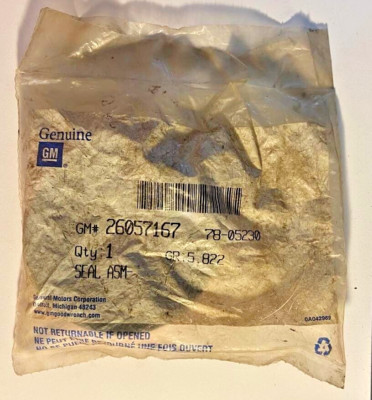 GM OEM Rear-Axle Seals Genuine GM #26057167 (superseded 19180849) | eBay