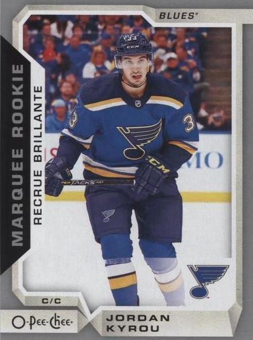 2018-19 Upper Deck - O-Pee-Chee Update Marquee Rookies Jordan Kyrou ...