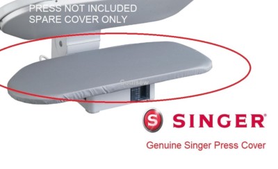 Singer Genuine Ironing Steam Press COVER - Standard Size Grey for ESP2 ...