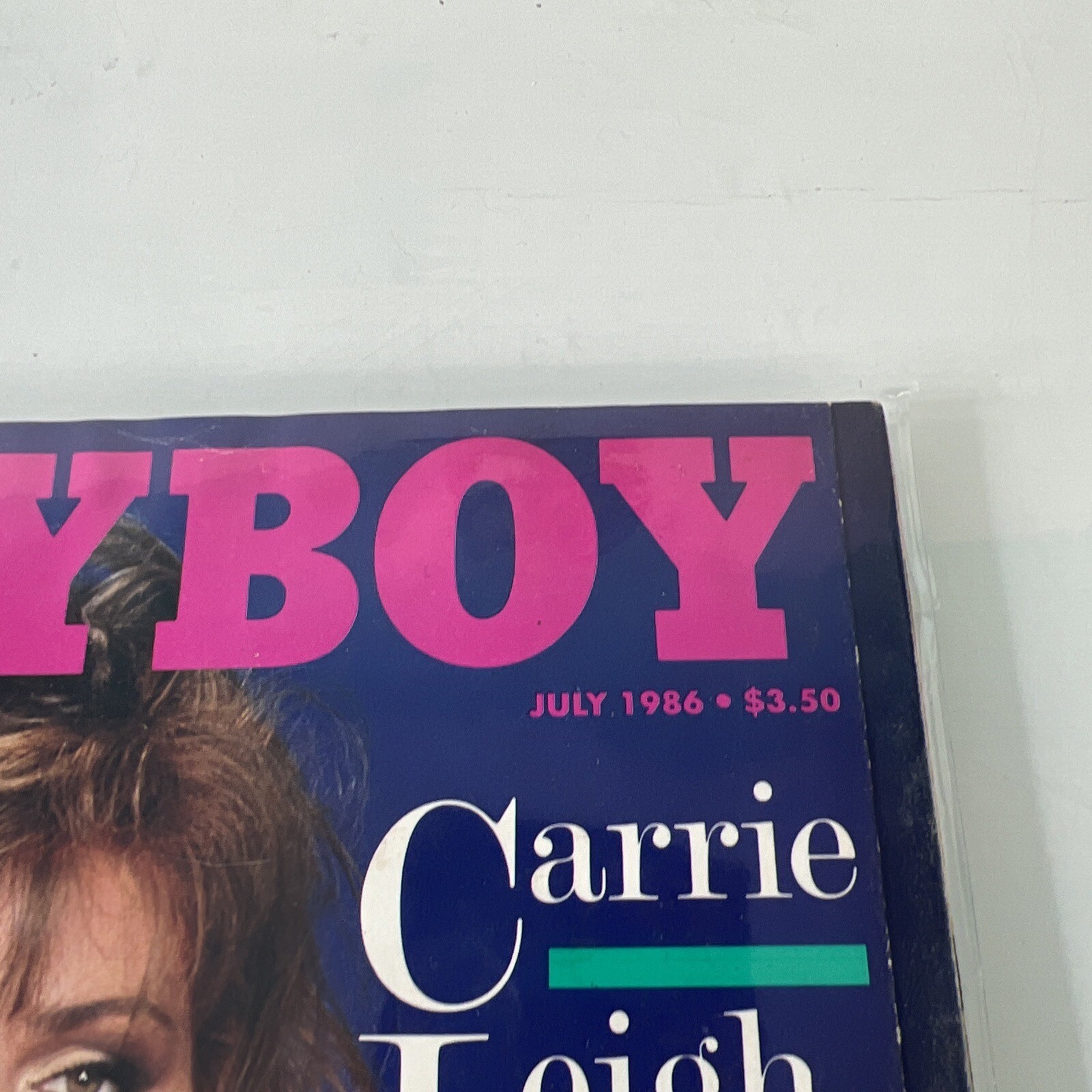 Playboy Magazine July 1986 - Carrie Leigh - Tom Cruise | eBay UK