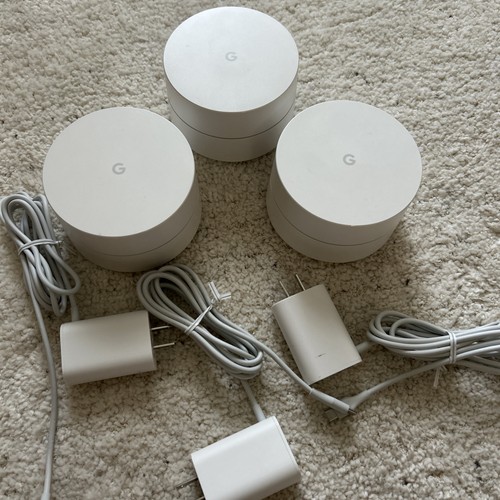 Google wifi Extender Mesh System 3 pack Model NLS-1304 | eBay