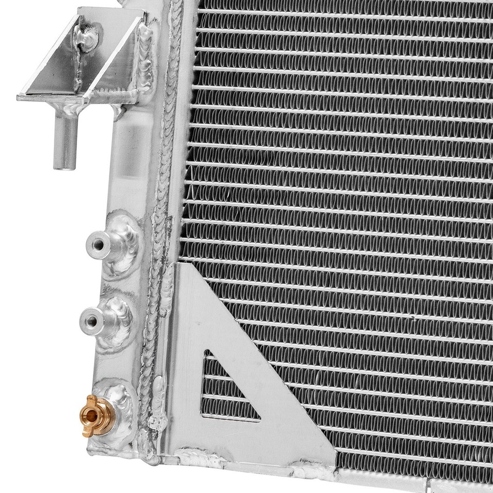 3 Row 52mm Aluminum Radiator For 2007-2018 2017 Jeep Wrangler JK HEMI ...