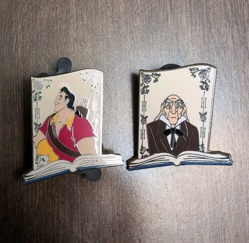 Disney Trading Pins Monsieur DArque & Gaston Beauty & the Beast Limited ...