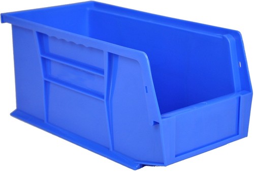 Blue Plastic Parts Bins - Component Storage Boxes Picking Boxes Garage ...