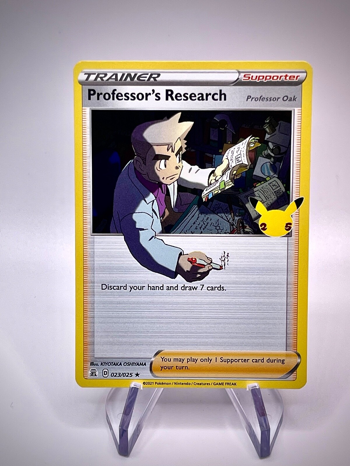 Pokémon TCG Professor's Research Celebrations 023/025 Holo Holo Rare | eBay