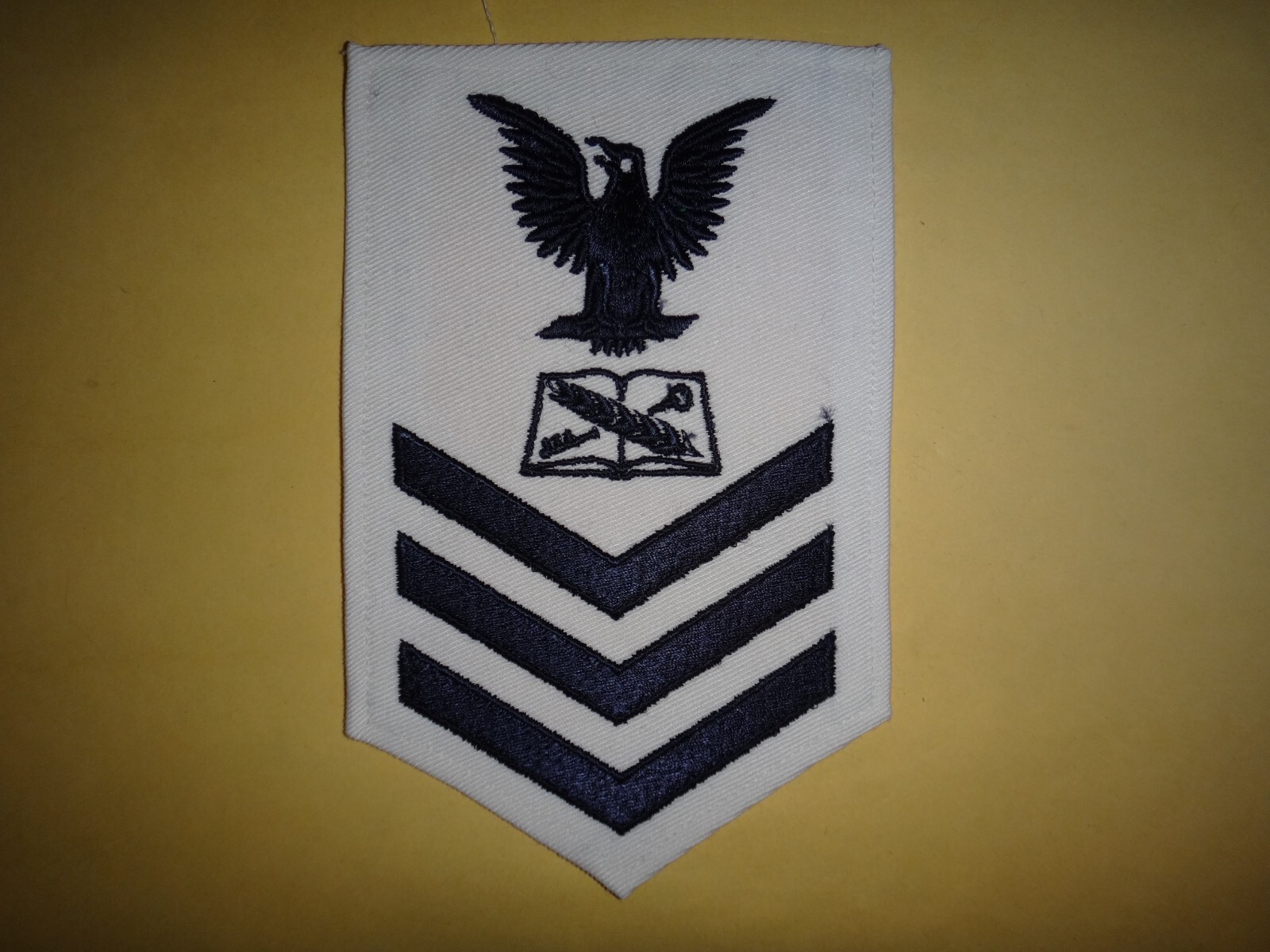 US Navy Petty Officer 1st Class PO1 STEWARD Large Chevron | eBay
