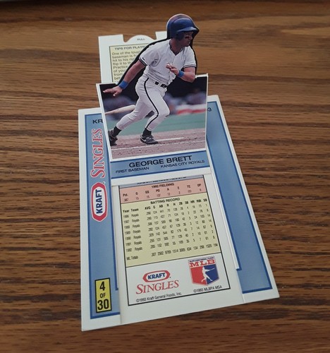 George Brett Kraft Singles Superstars '93 Pop-Up #4 ROYALS | eBay