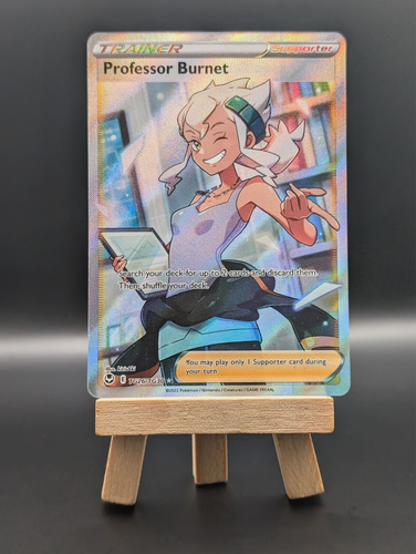 Pokemon TCG: Professor Burnet TG26/TG30 Silver Tempest Trainer Gallery ...