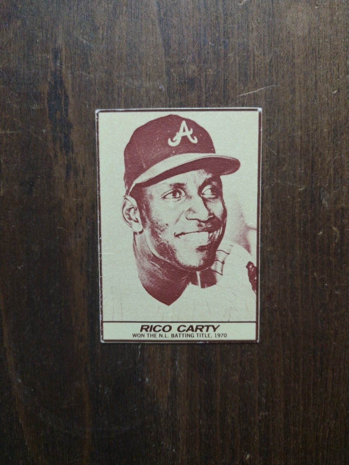 1971 Milk Duds Rico Carty Atlanta Braves ALL LINES SHOWING B | eBay