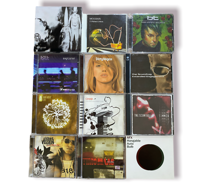 Dance Music (Lot of 12) House Trance Electronic Imports Audio CD Albums ...